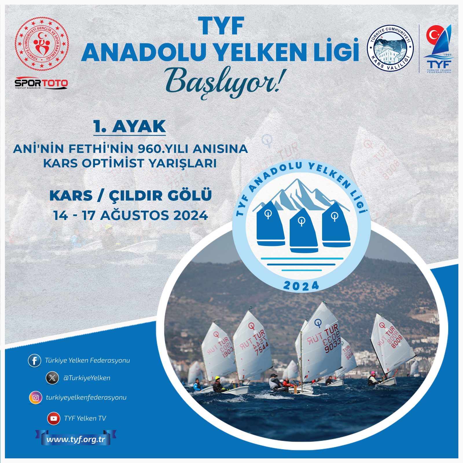 TÜRKİYE YELKEN FEDERASYONU - Kurumsal Sitesi